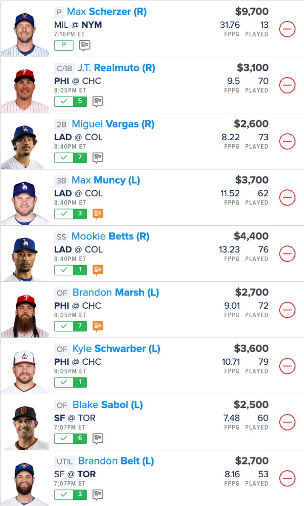 Mlb Sports Chat Place